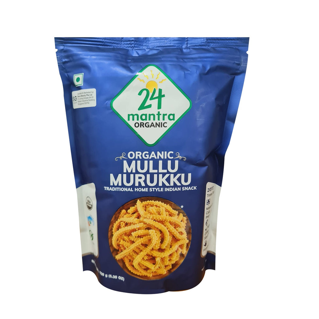 Buy Online 24 Mantra Organic Mullu Murukku - 150 GM | USA.